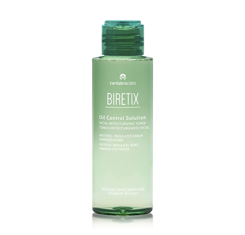 Biretix Oil Control Solution Tónico Retexturizante Facial, 100 ml ...