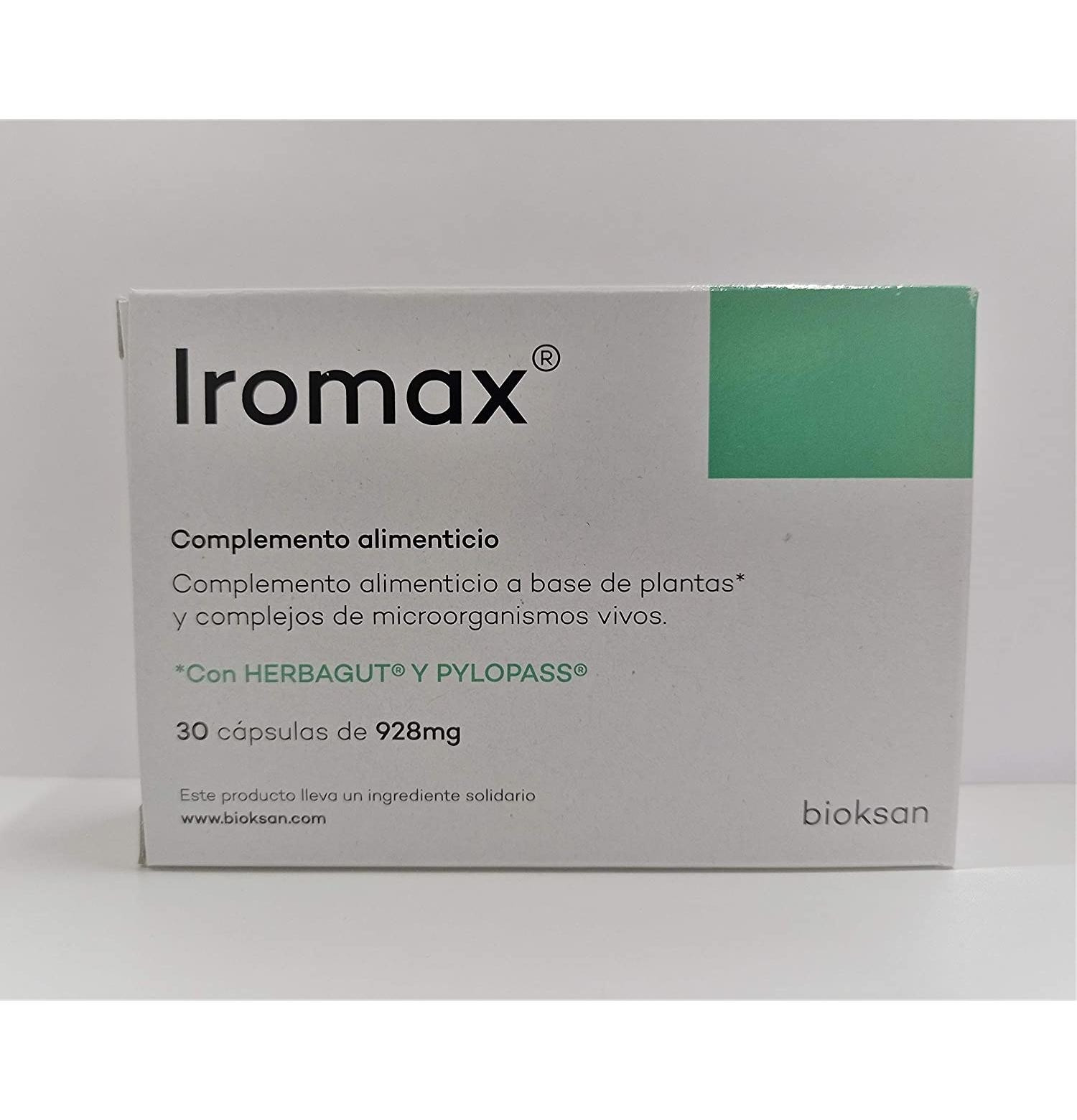 Comprar Iromax (30 Capsulas) | Dermofarma.es