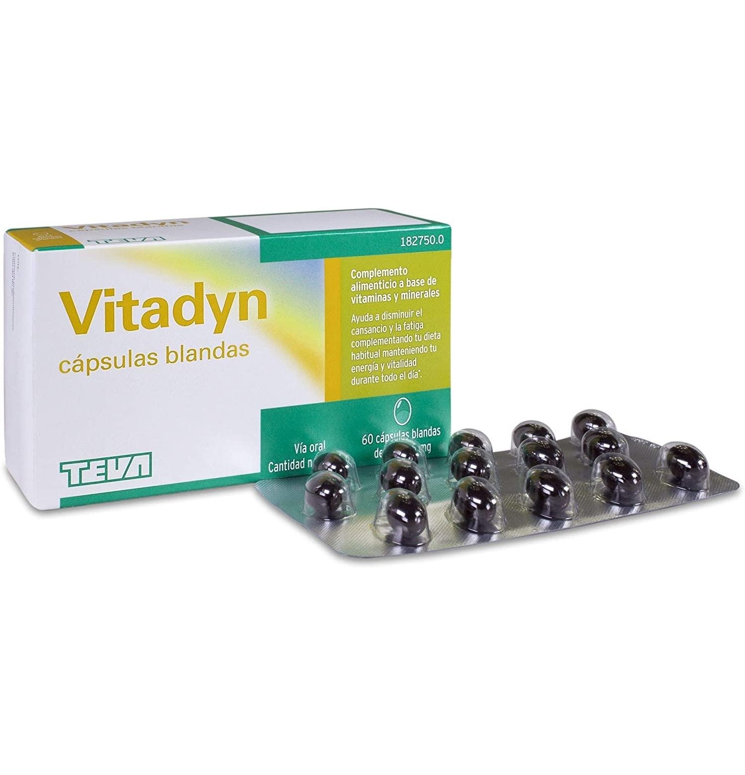 Comprar Vitadyn (60 Capsulas Blandas) | Dermofarma.es