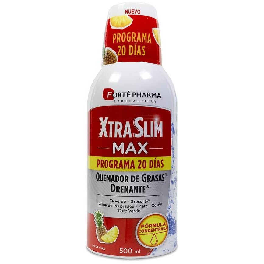 Comprar Forté Pharma Xtraslim Max Sabor Piña 500Ml | Dermofarma.es