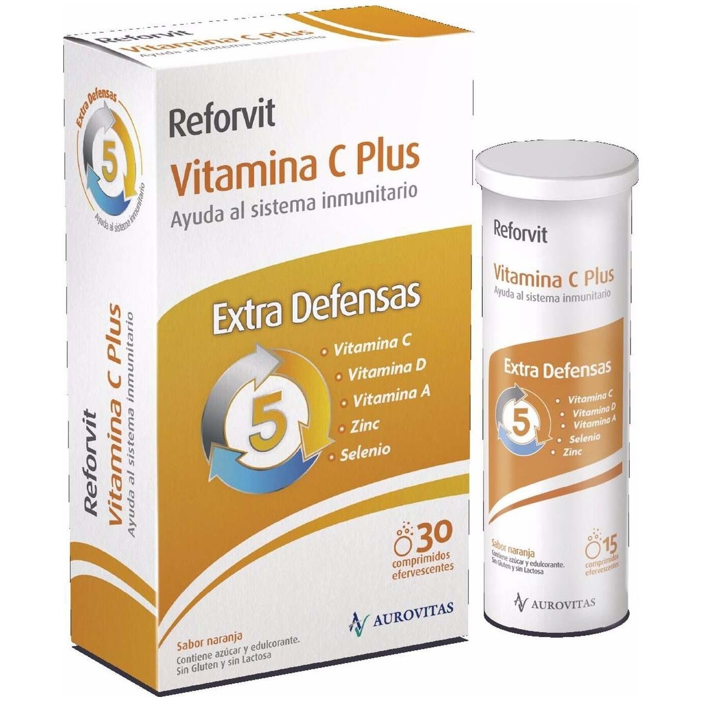 Comprar Reforvit Vitamina C Plus 15 Tabletas | Dermofarma.es
