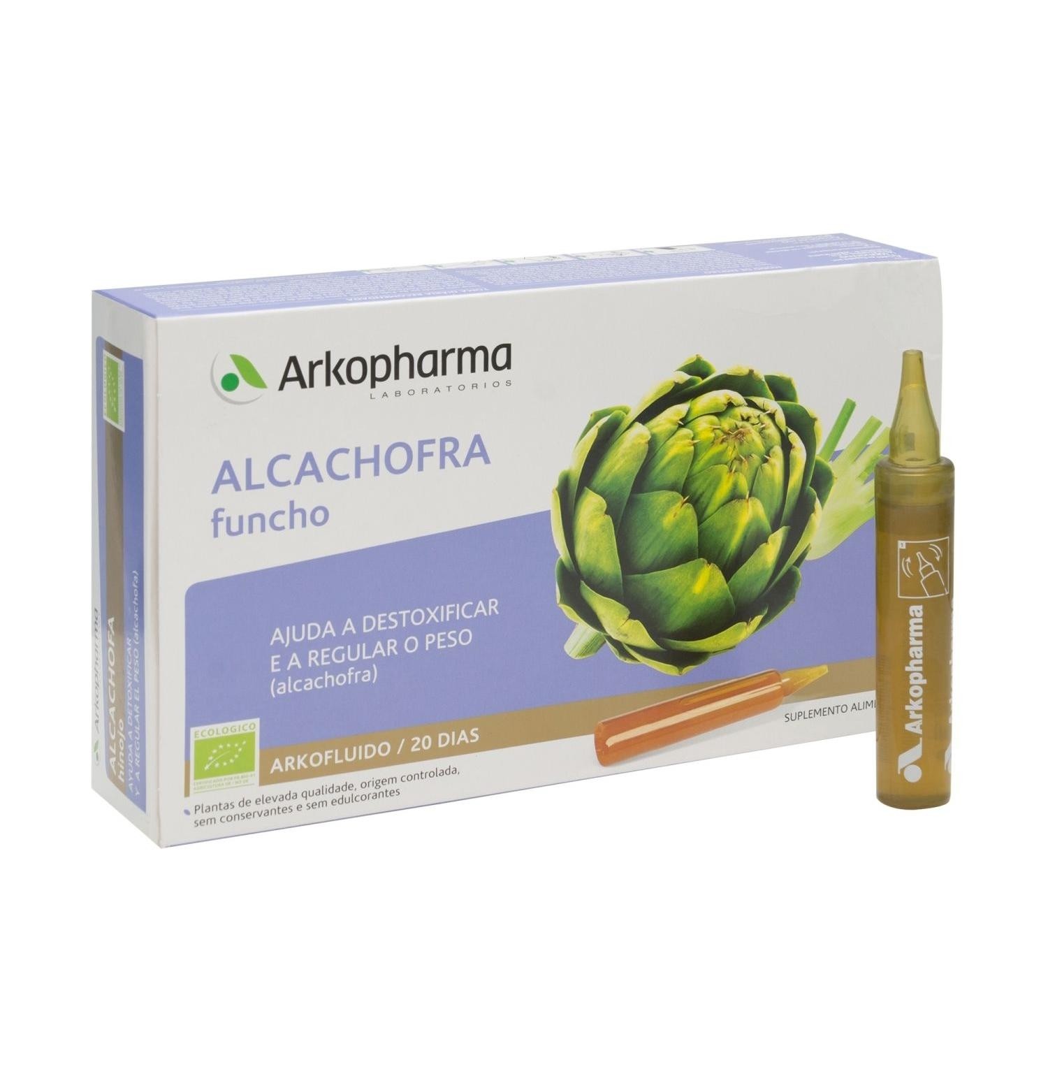Comprar Alcachofa E Hinojo Arko Amp Bebibles (20 Ampollas) | Dermofarma.es