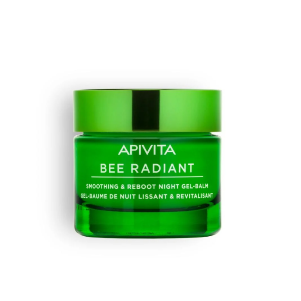 Bee Radiant Gel-Bálsamo de Noche Alisa y Restaura la Piel, 50 ml. - Apivita