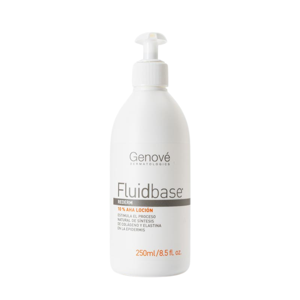 Fluidbase® Rederm Loción 10% AHA, 250 ml. - Genové