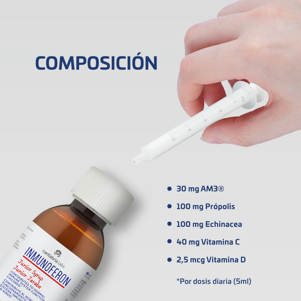Inmunoferon Junior Jarabe, 150 ml. - Cantabria Labs