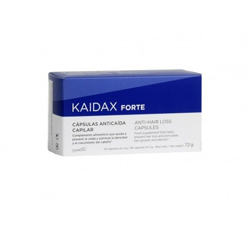 KAIDAX Forte Cápsulas Anticaída Capilar, 60 ud. - Topicrem