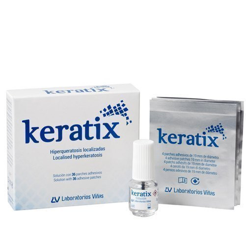 Comprar Keratix Solucion + 36 parches -Viñas | Dermofarma.es