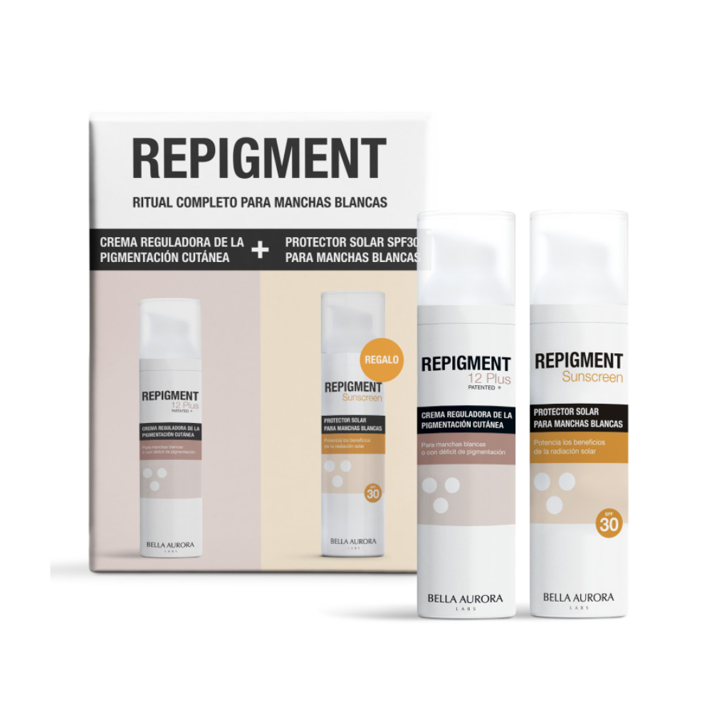 Pack Repigment 12 Plus, 75 ml. + Repigment Sunscreen SPF 30+ de Regalo ...