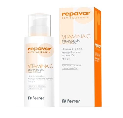 Repavar Vitamina C Crema de Día, 50 ml. - Ferrer