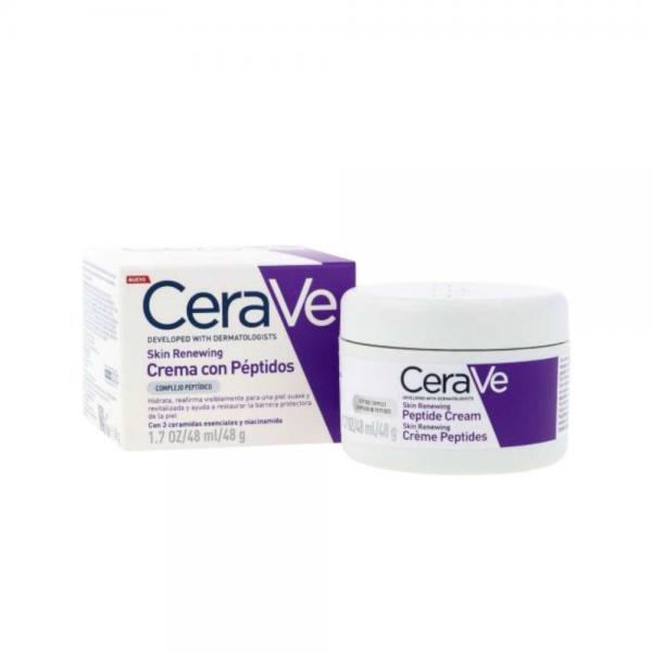 Skin Renewing Crema cpon Peptidos, 48 ml. - CeraVe